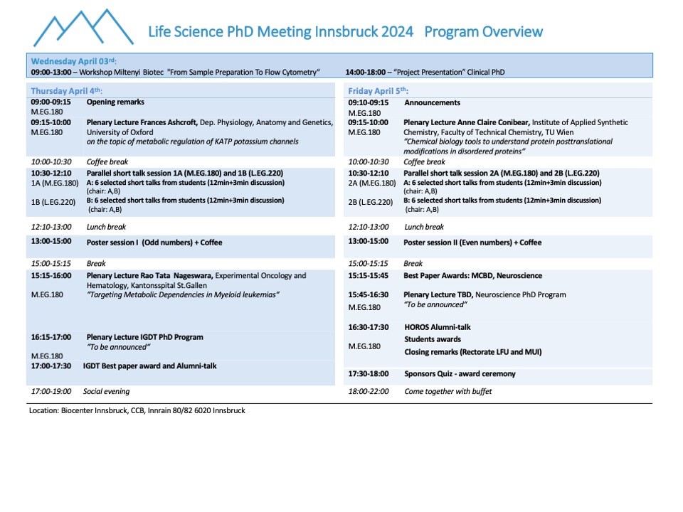 3 – PhD School for Biomedical Sciences